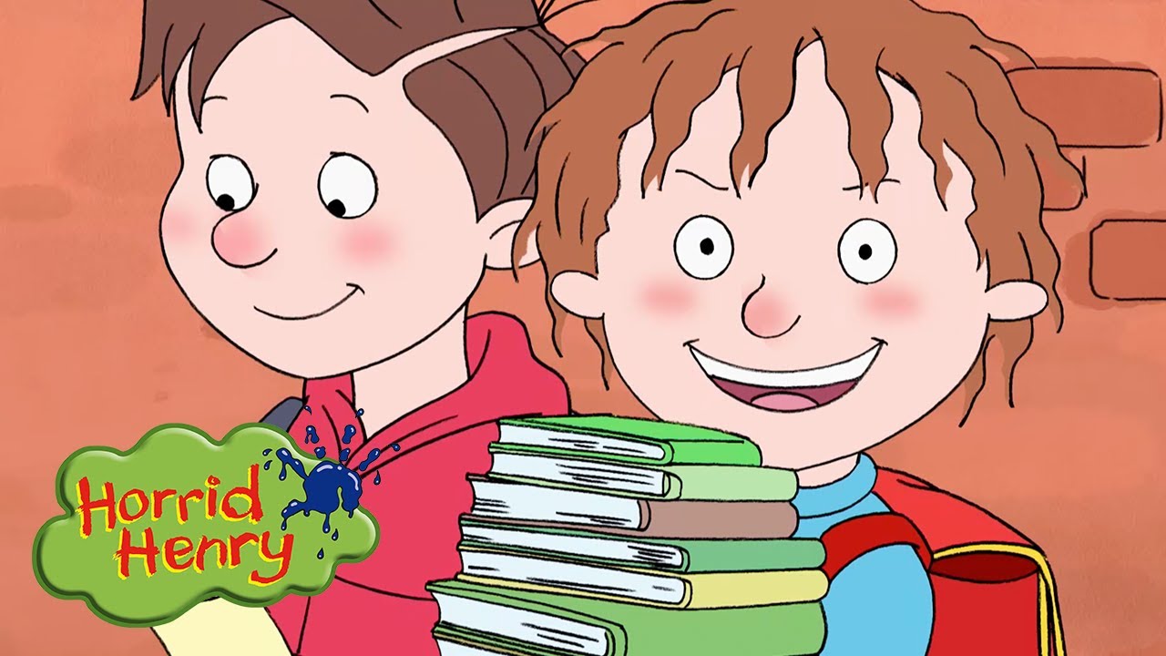 Homework Business | Horrid Henry | Cartoons for Children - YouTube