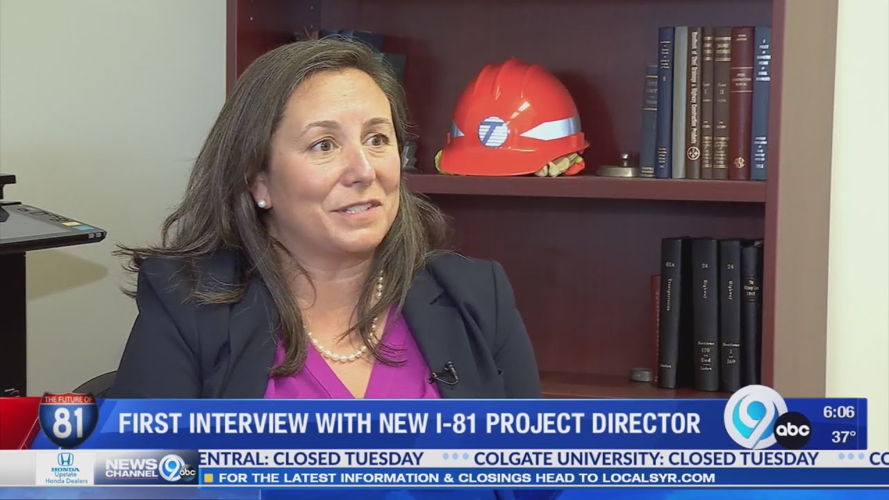 First interview with new I-81 Project Director, Betsy Parmley - YouTube