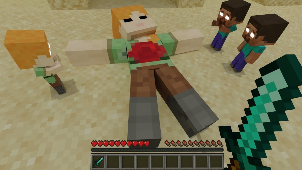 I Killed Evil Alex Family in Minecraft ! - YouTube