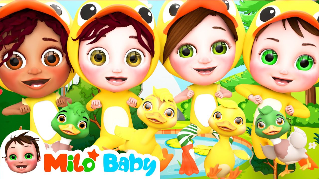 [NEW] Six Little Duck Dance Party on the School Stage | Milo Baby Songs ...