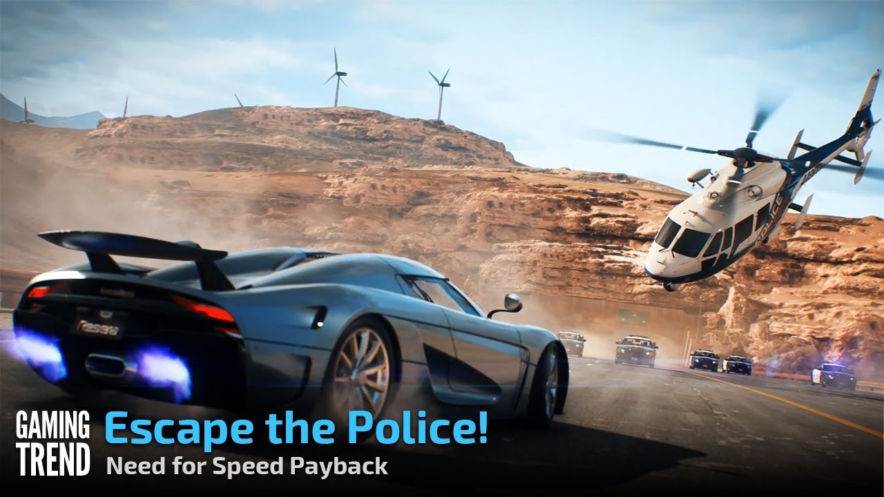 Need for Speed Payback - Escape the Police [Gaming Trend] - YouTube