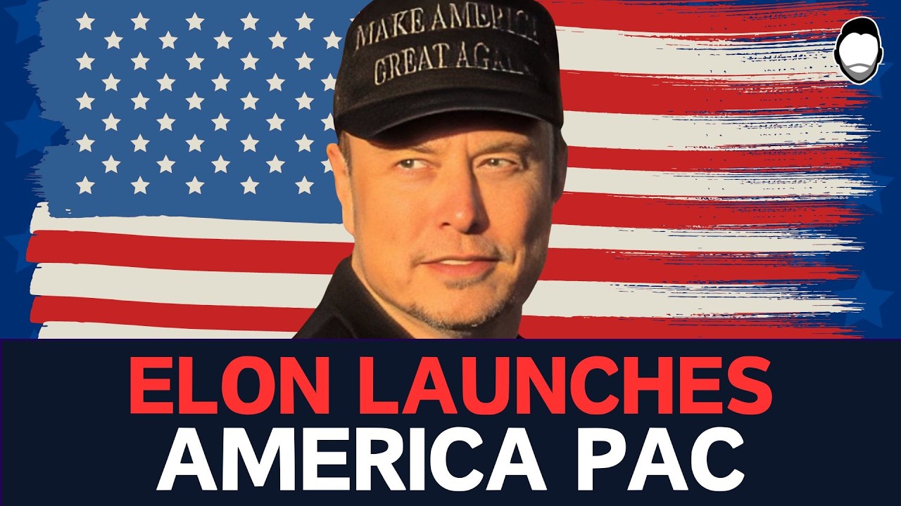 Elon Launches AMERICA PAC to Help WIN 2024 - YouTube
