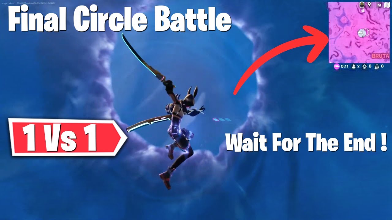 EPIC 1 Vs 1 Battle in Final Moving Circle | Fortnite Chapter 4 Season 2 ...