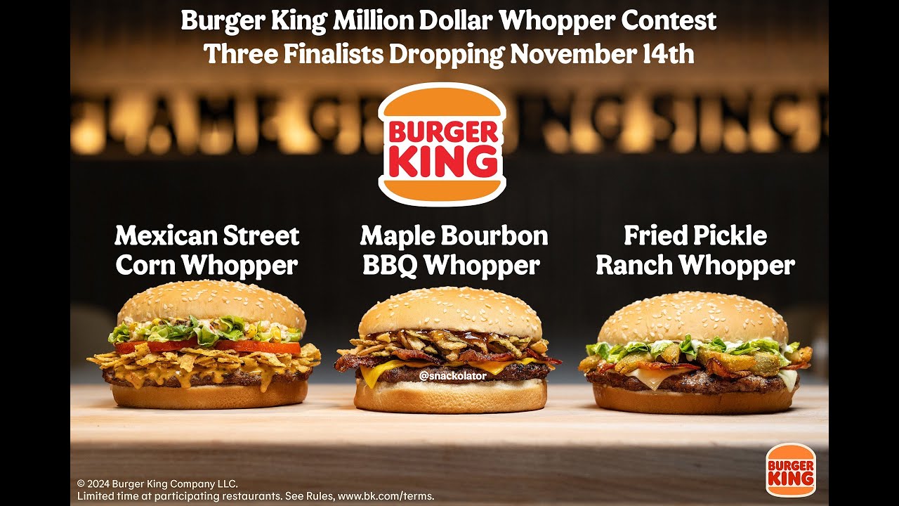 Munching on the New Fried Pickle Ranch Whopper Sandwich - Alejandro ...