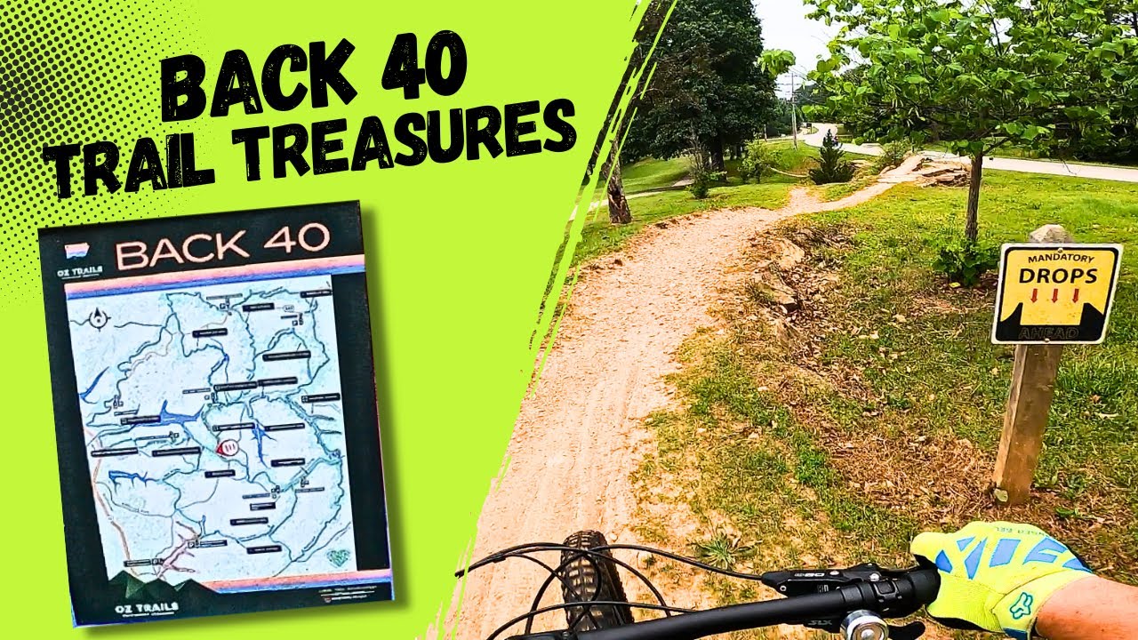 DIY Back 40 Loop Route....NWA MTB Trail Tressures!!! - YouTube