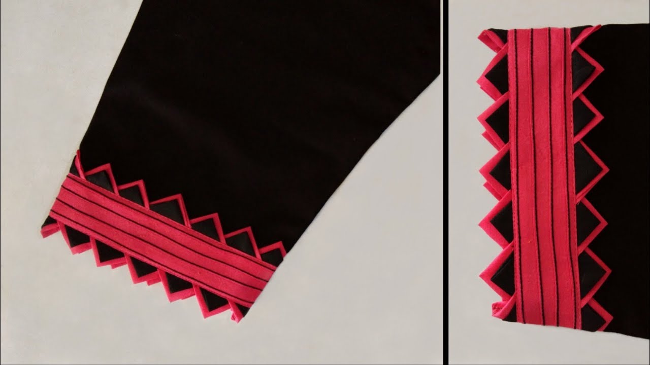 Beautiful shalwar design for eid | Step by step | The Latest Design ...