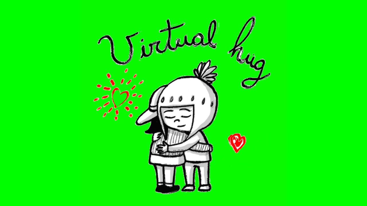 FREE GREEN SCREEN VIRTUAL HUG VIDEO EFFECTS | LOVE GREEN SCREEN - YouTube