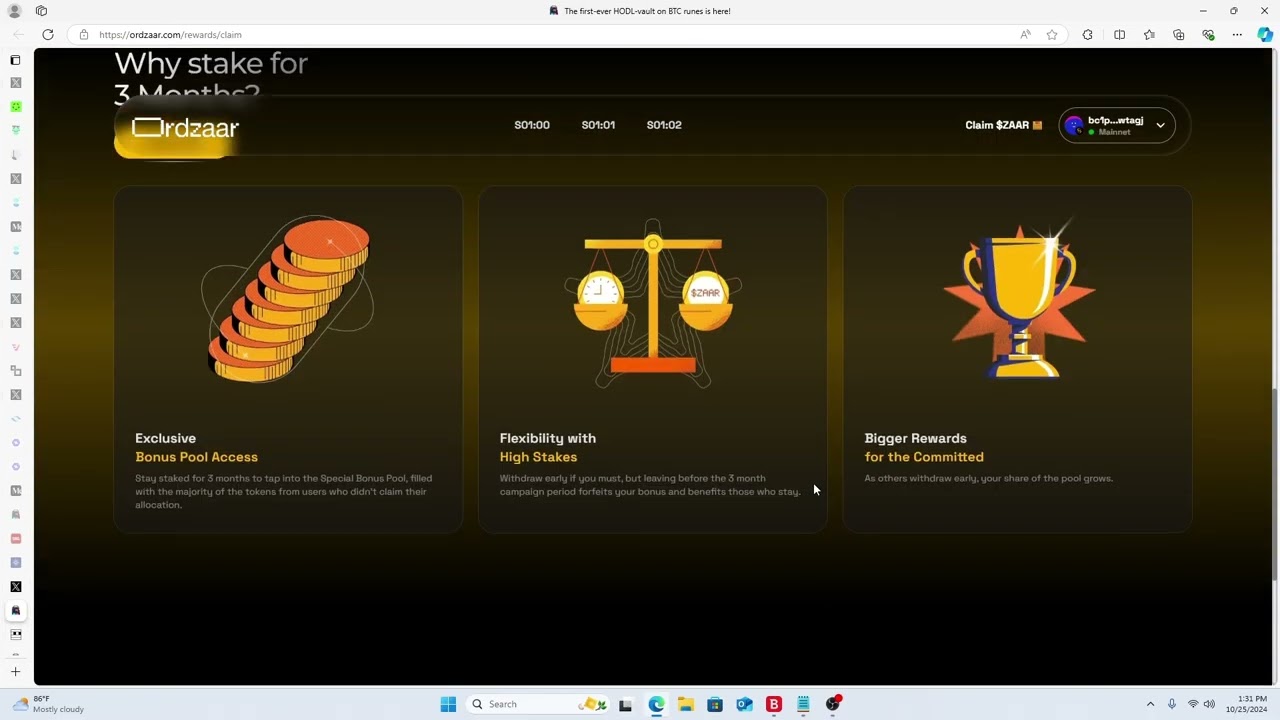 Claim Your Ordzaar $ZAAR Runes Airdrop In 2 Hours!