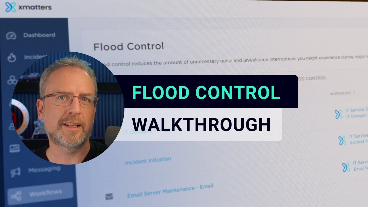 Flood Control - xMatters Support - YouTube