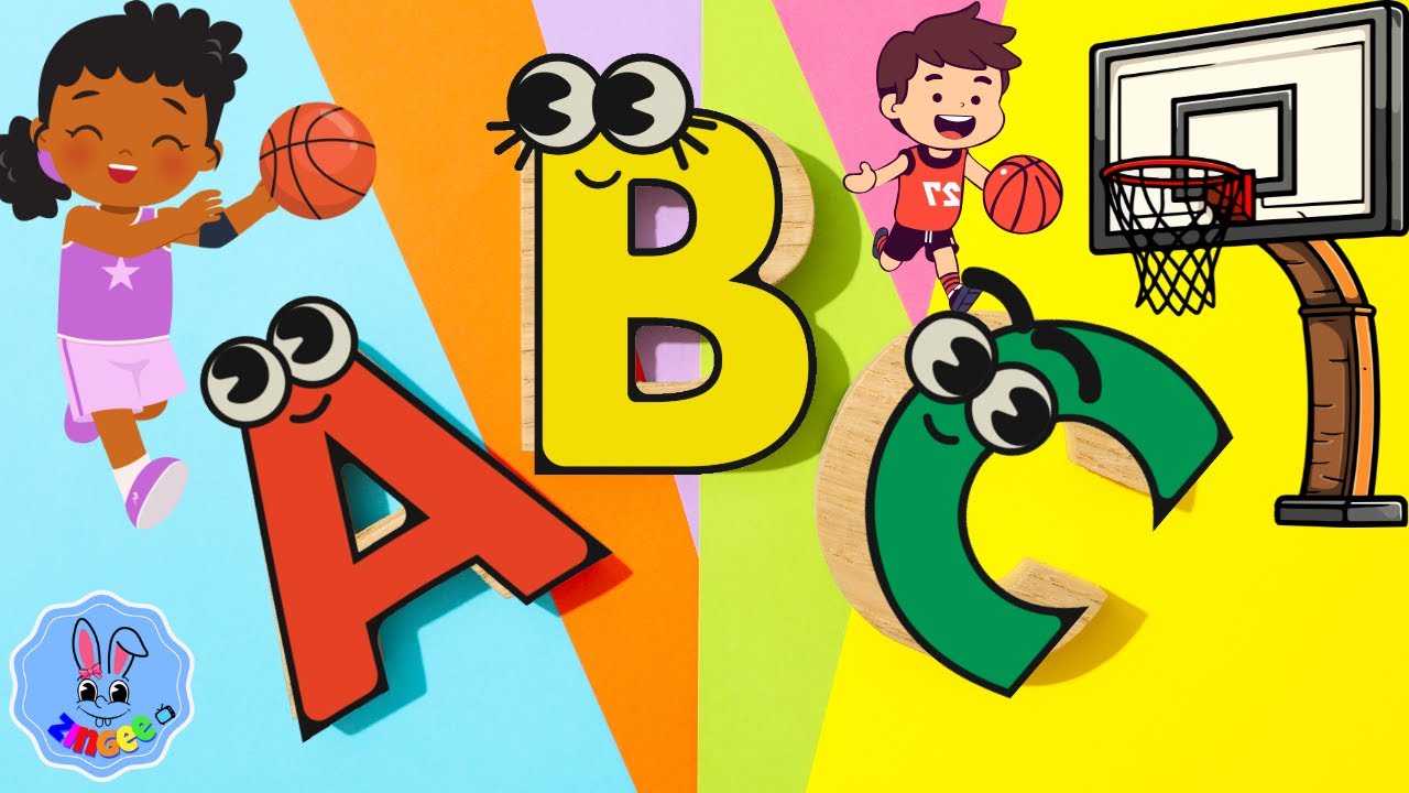 Learn ABC's with Basketball & More | English Alphabet Song for Kids ...