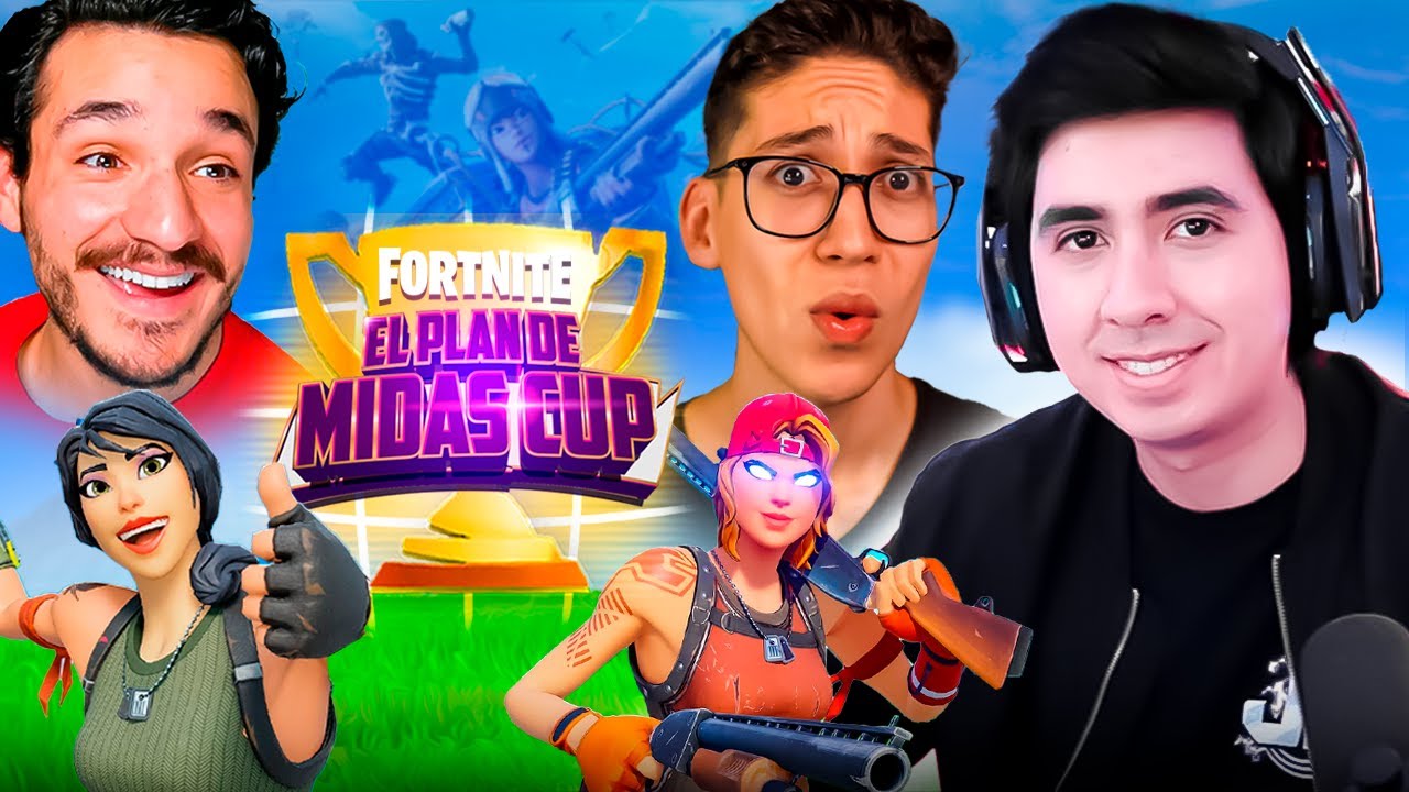 ¡AHORA MISMO! TORNEO de STREAMERS EL PLAN de MIDAS CUP en FORTNITE OG ...