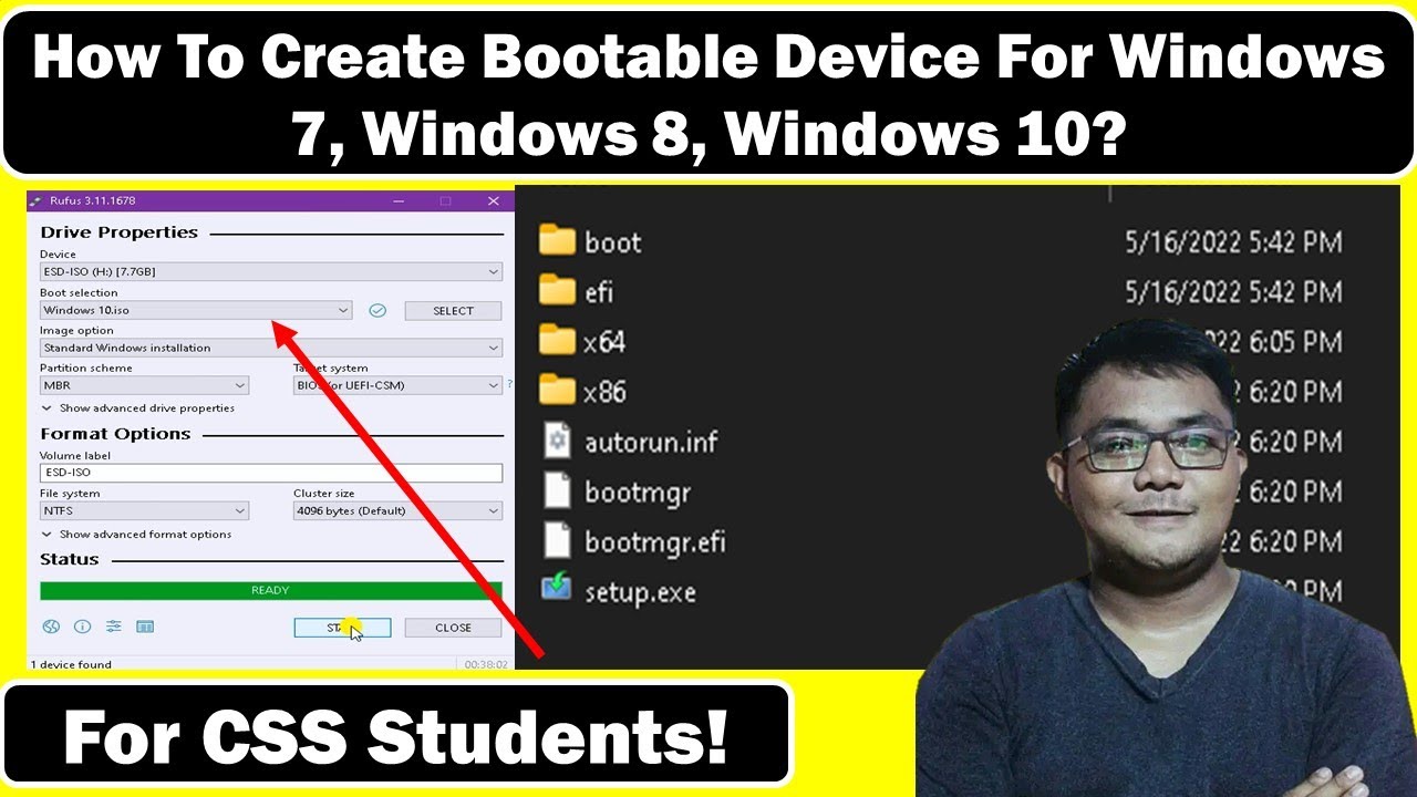 How To Create A Bootable Device? | For CSS Students | Teacher Kevin PH ...