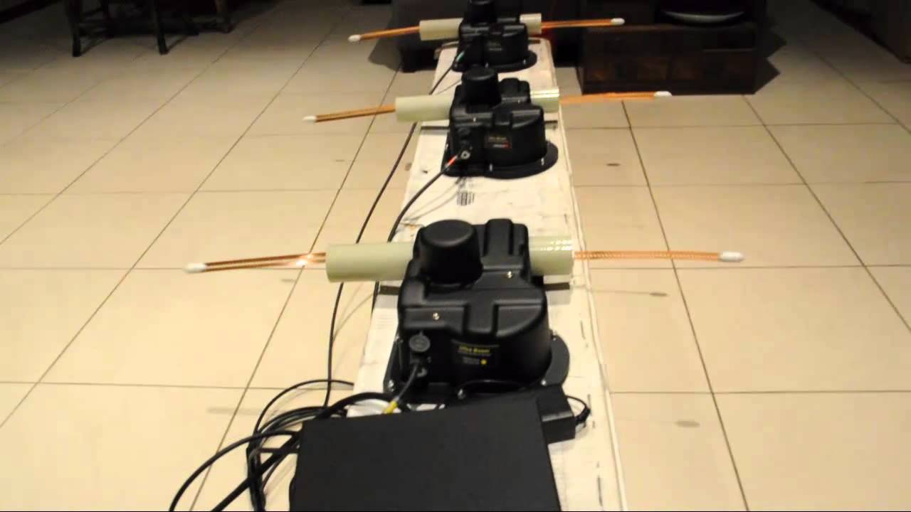 Ultra Beam UB-50 antenna element test - YouTube