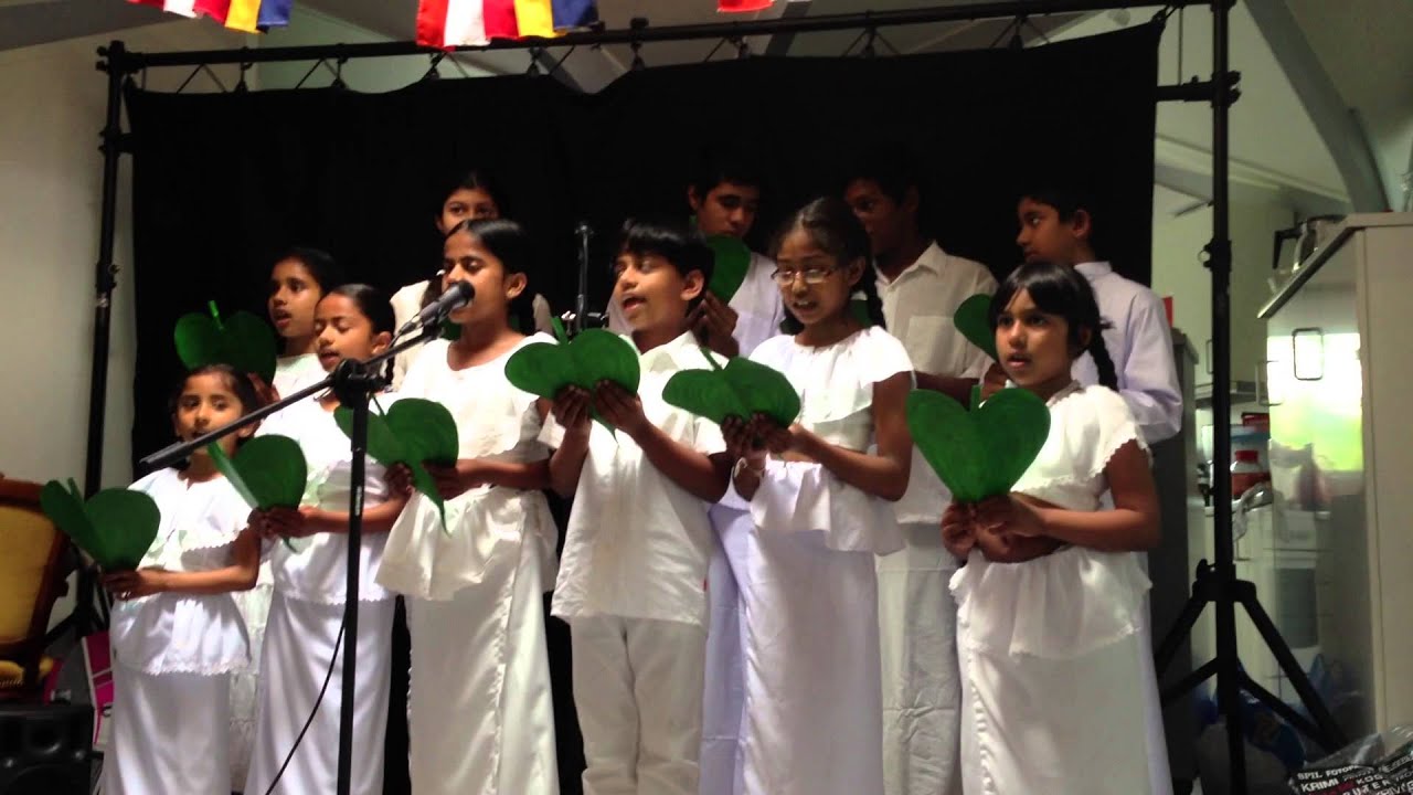 Denmark Wesak Bathi gee......... - YouTube