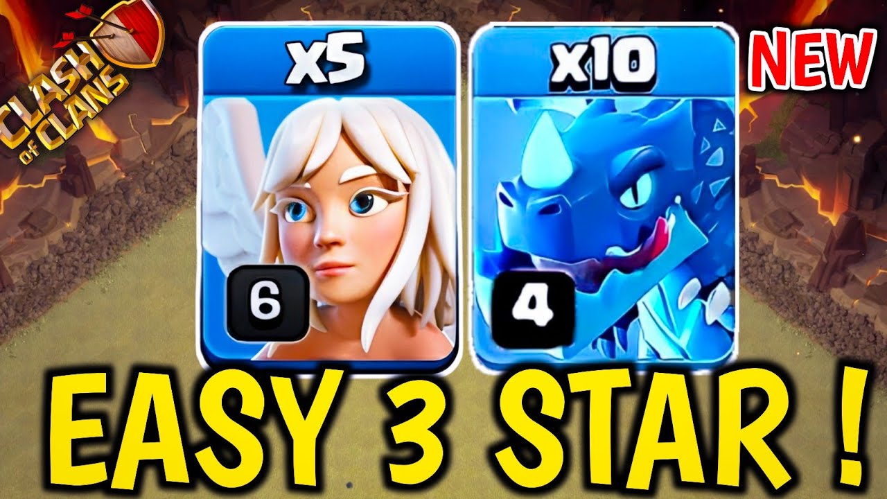 UNSTOPPABLE ELECTRO DRAGON ATTACK ! TH 13 War Strategy | Clash of Clans 2024 | Th13 Attack ...