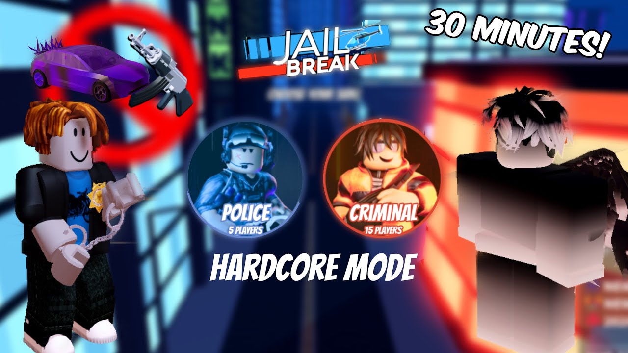I tried playing Jailbreak in HARDCORE MODE... - YouTube