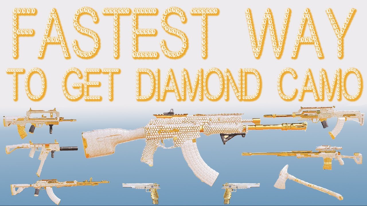 GET DIAMOND CAMO IN COD MOBILE IN 5 MINS | CALL OF DUTY MOBILE TIPS ...