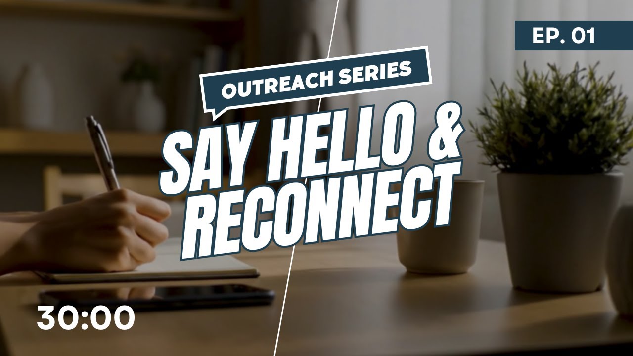 Reconnect and Say Hello | Pomodoro Timer Lofi Music | Outreach Series ...