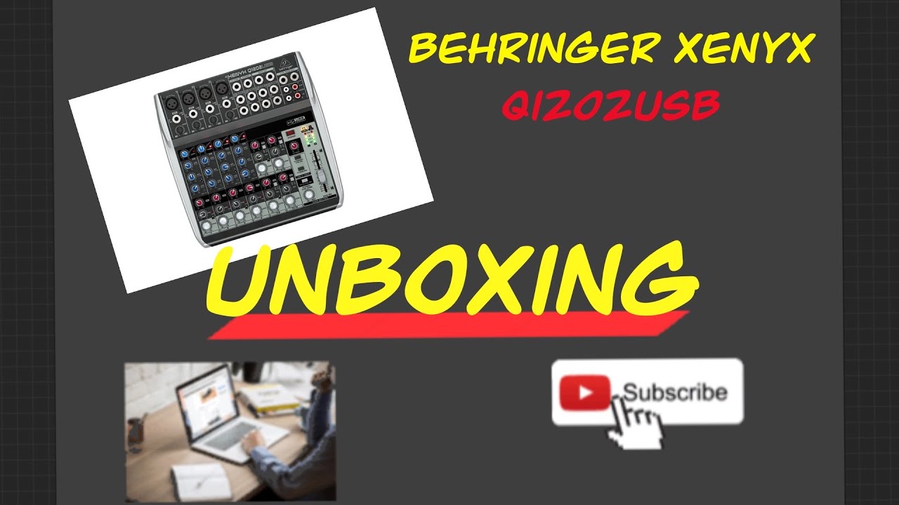 UNBOXING BEHRINGER XENYX Q1202USB - YouTube