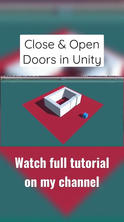 Open & Close Doors in Unity - YouTube