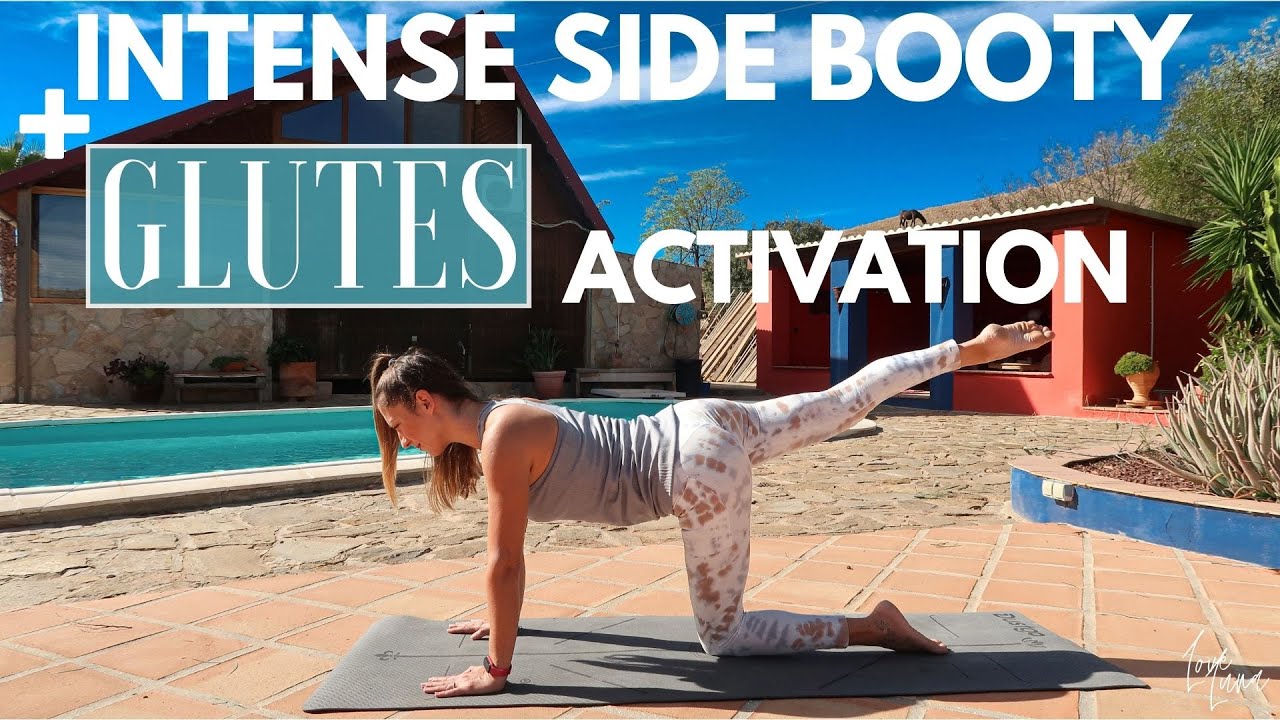 20 Min INTENSE SIDE BOOTY + GLUTES ACTIVATION workout - NO Equipment ...