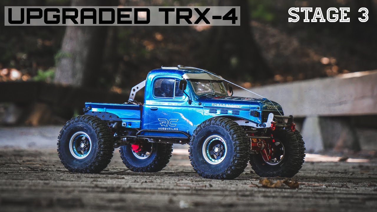 UPGRADED TRX-4 Part 3/ Traxxas POWER WAGON - YouTube
