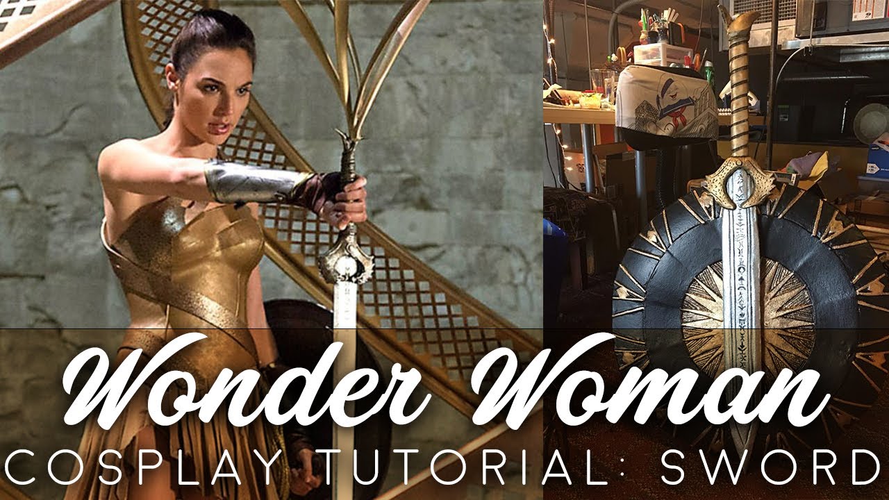 Wonder Woman Cosplay Tutorial: Sword (Godkiller) - YouTube