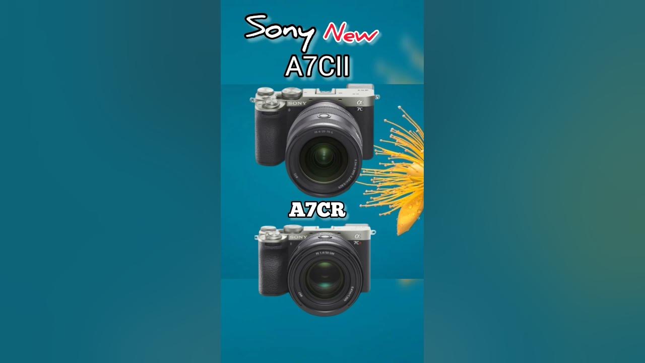 Sony A7C2 Vs A7CR New Launch DSLR #shortvideo #camera #sonydslr - YouTube