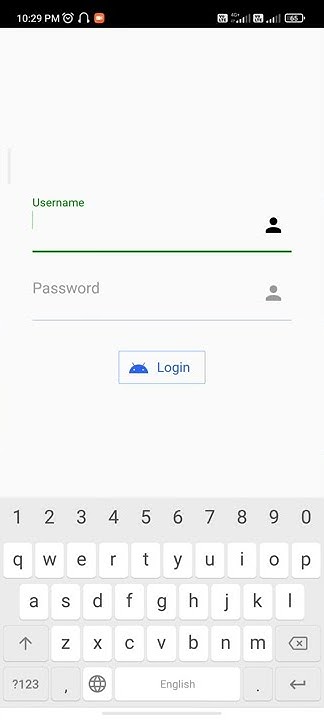 Python KivyMD App MDTextField Login Page - YouTube