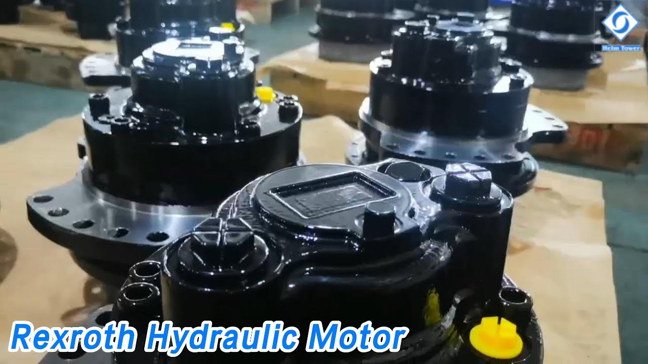 Modular Rexroth Hydraulic Motor Low Speed High Torque Ridial / Axial ...