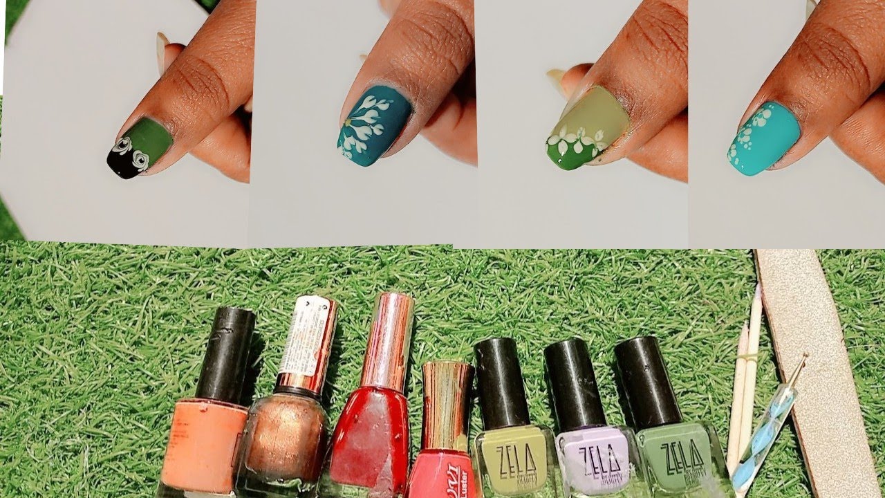 Easy nail art designs for beginners || Simpal nail art designs tutorial ...