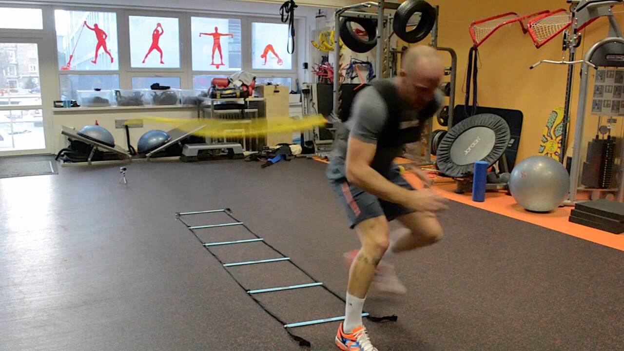 Power ladder with accelerator forward one in - YouTube