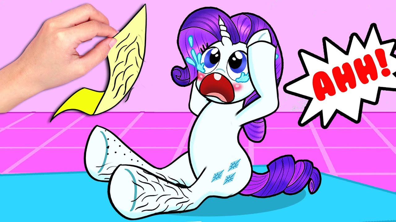 MY LITTLE PONY A beauty session with Rarity - Rarity vai ao spa | Papel ...