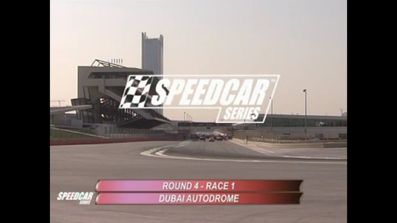 2009 Dubai Race 1 - Speedcar Series - YouTube