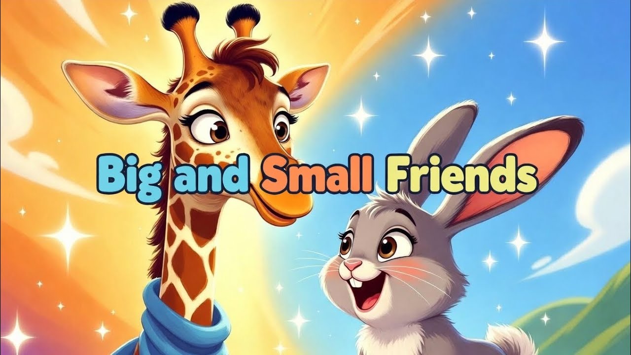Kids Story About Friendship & Bravery | Giraffe and Rabbit Adventure ...