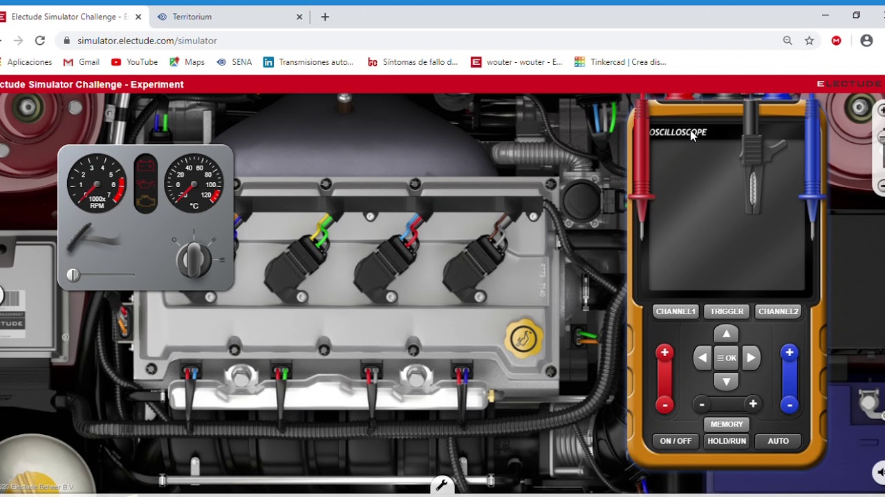 Electude Simulator sensor inductivo david rodriguez - YouTube