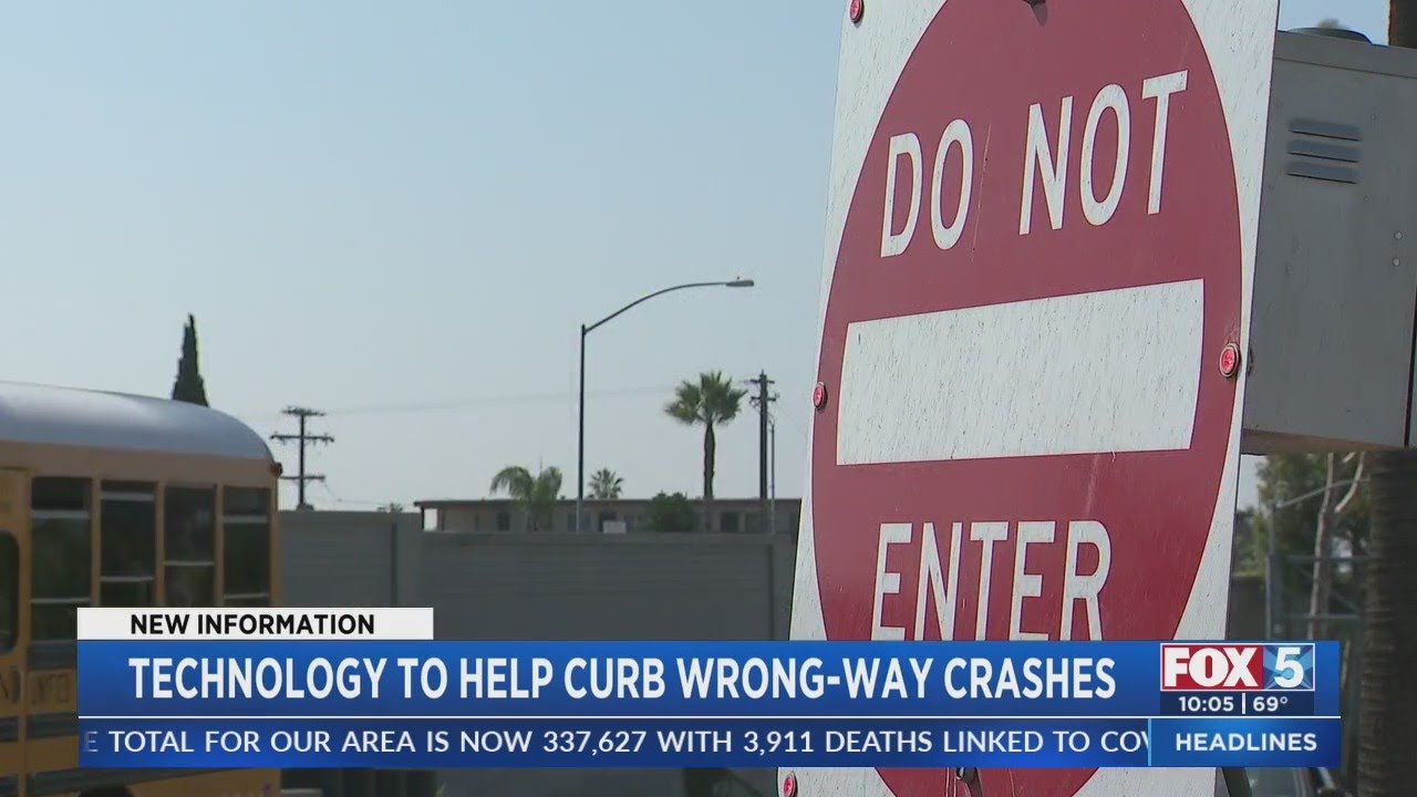 New Flashing LED Lights On Traffic Signs Intended To Help Prevent Wrong ...