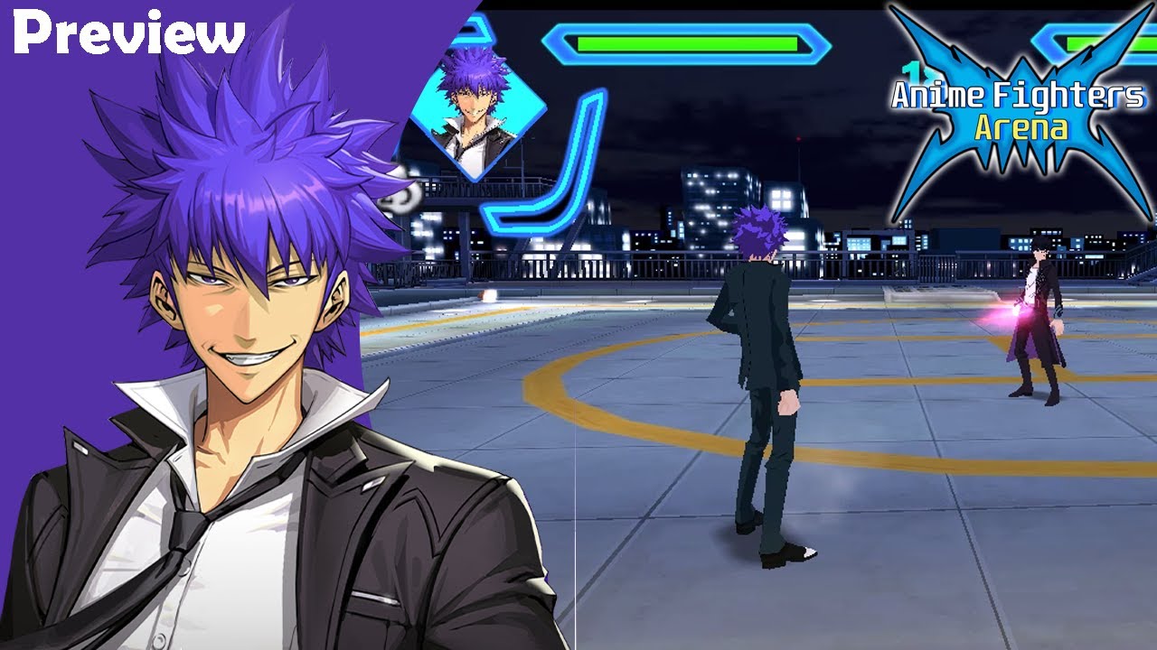 (Preview) Kang Tae Shik Gameplay and in game UI Of Anime Figthers Arena ...