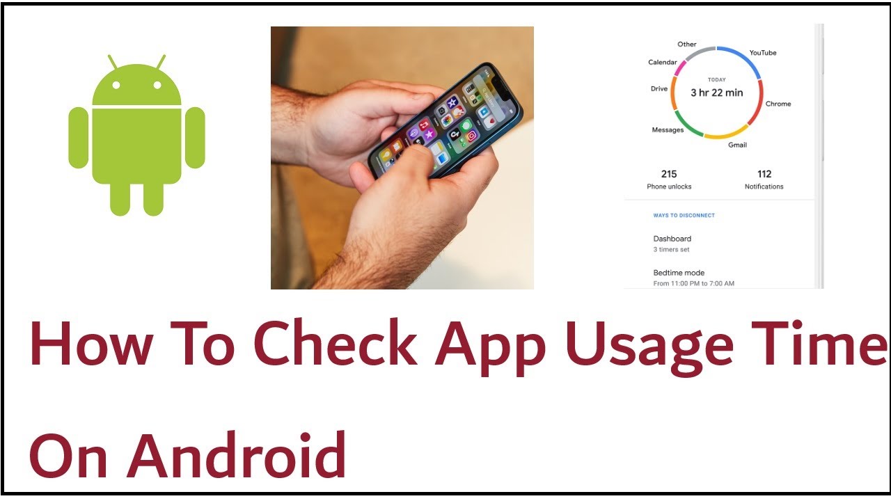 How To Check App Usage Time On Android - YouTube