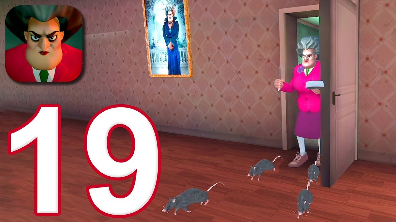 Scary Teacher 3D - Gameplay Walkthrough Part 19 - Rat Attack - YouTube