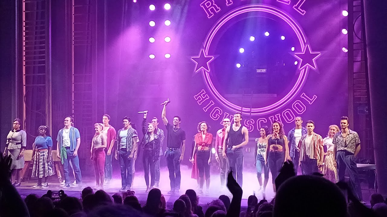 Grease The Musical - UK Tour - Marlowe Theatre - Matinee - Curtain Call ...