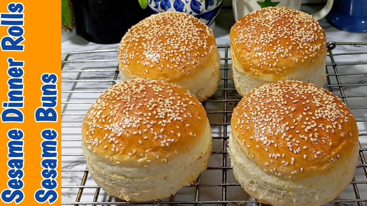 Sesame Buns | Dinner Rolls | Brioche Buns | Best Burger Buns | Super ...