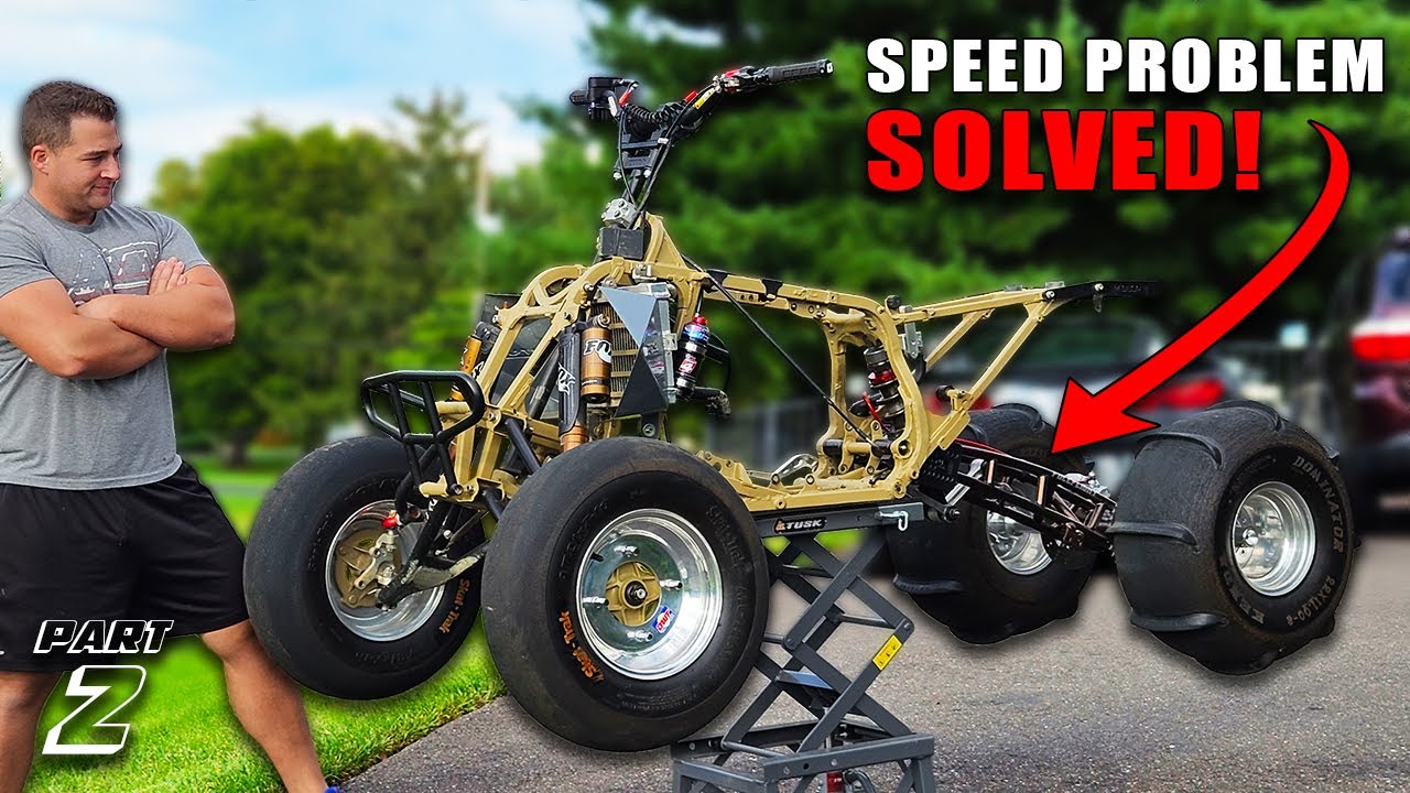 Transforming a Honda TRX250R into a Drag Racing Beast! Performance Mods ...