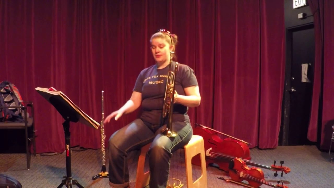 Trumpet Climbing Stairs - YouTube