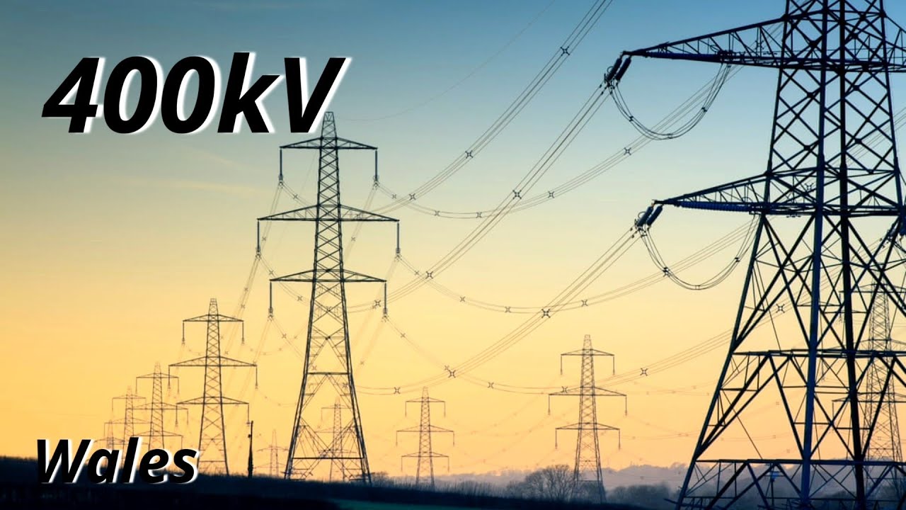 400kV transmission lines in United Kingdom 🇬🇧 (Wales 🏴󠁧󠁢󠁷󠁬󠁳󠁿 ...