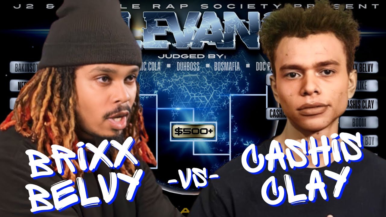BRIXX BELVY vs CASHIS CLAY | Rap Battle | #RELEVANCY Quarter-Finals ...