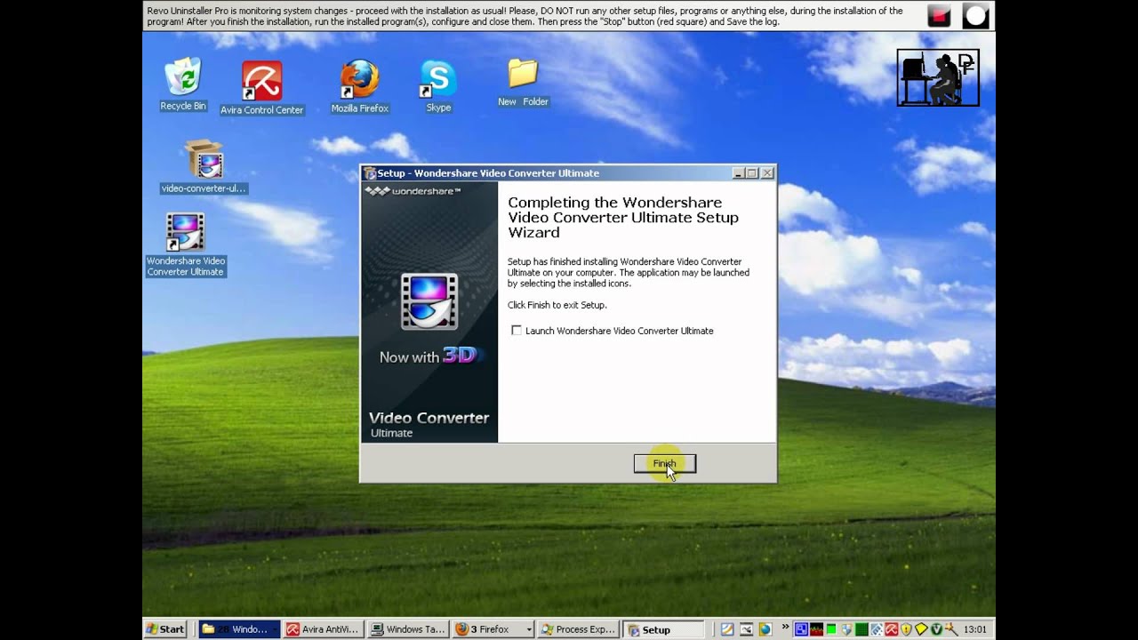 Revo Monitoring A Program Install - YouTube