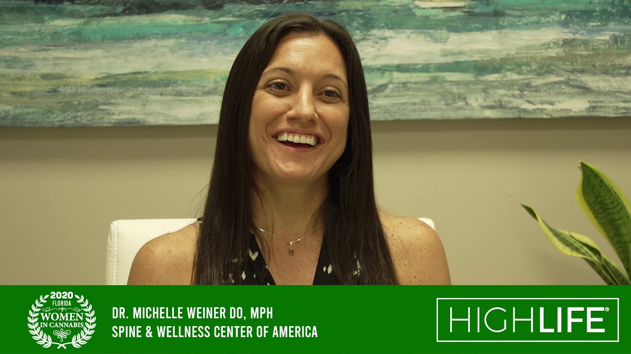Florida Women In Cannabis 2020 | Dr. Michelle Weiner, DO, MPH - YouTube