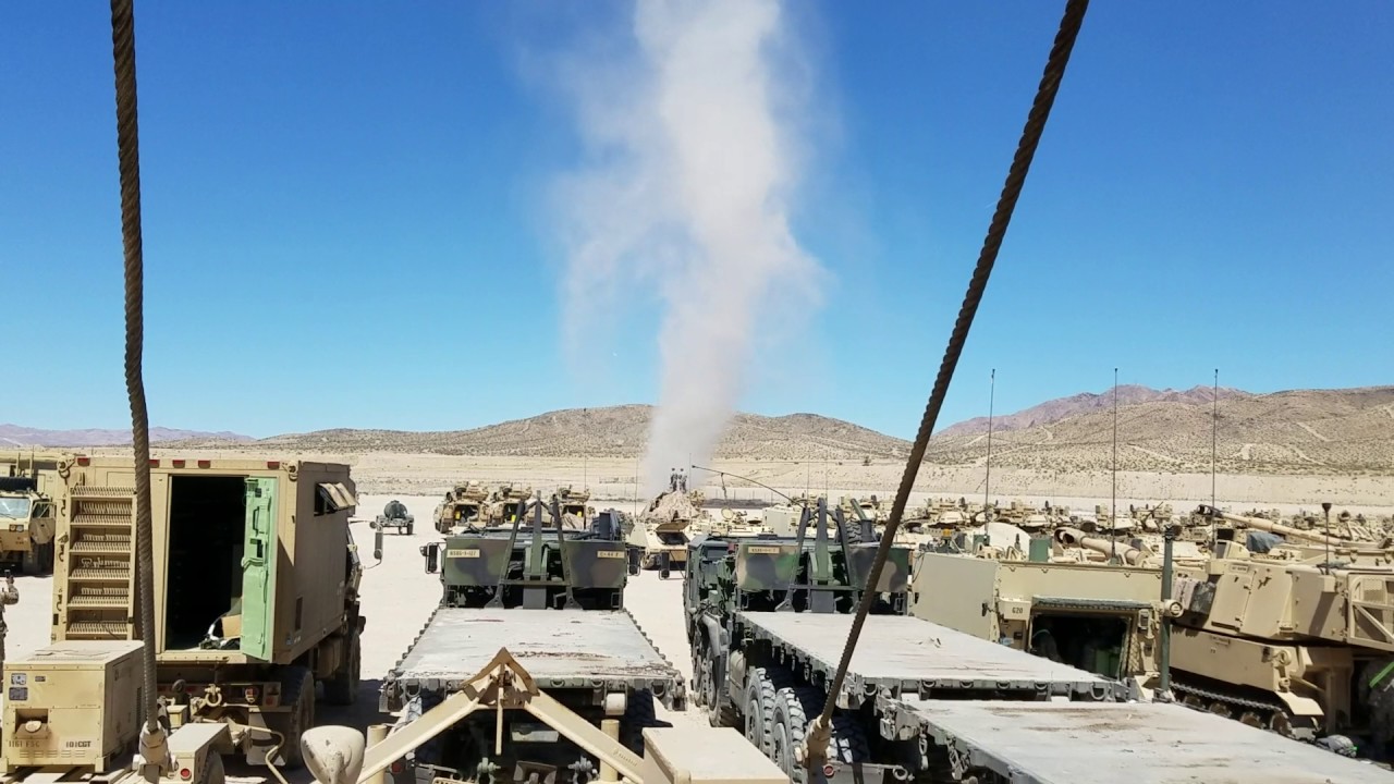 California dust devil out of the Mojave - YouTube