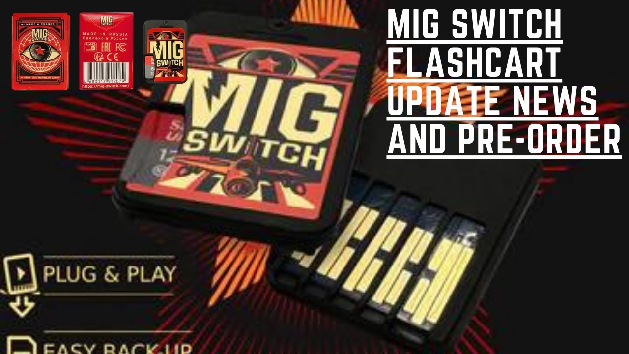 Mig Switch Flashcart Update News And Pre-Order - YouTube